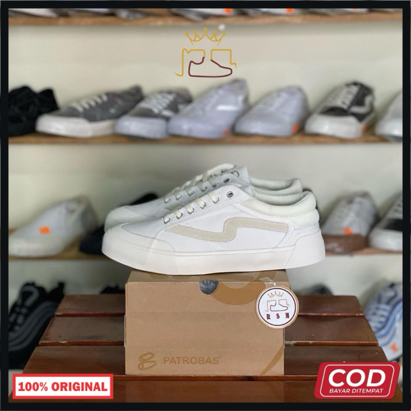 Jual Patrobas Cloud Low Off white | Shopee Indonesia