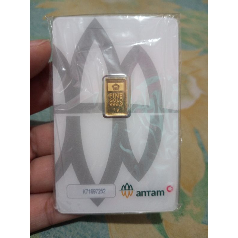 Jual Logam Mulia Emas Antam 1 gram Garansi resmi asli | Shopee Indonesia
