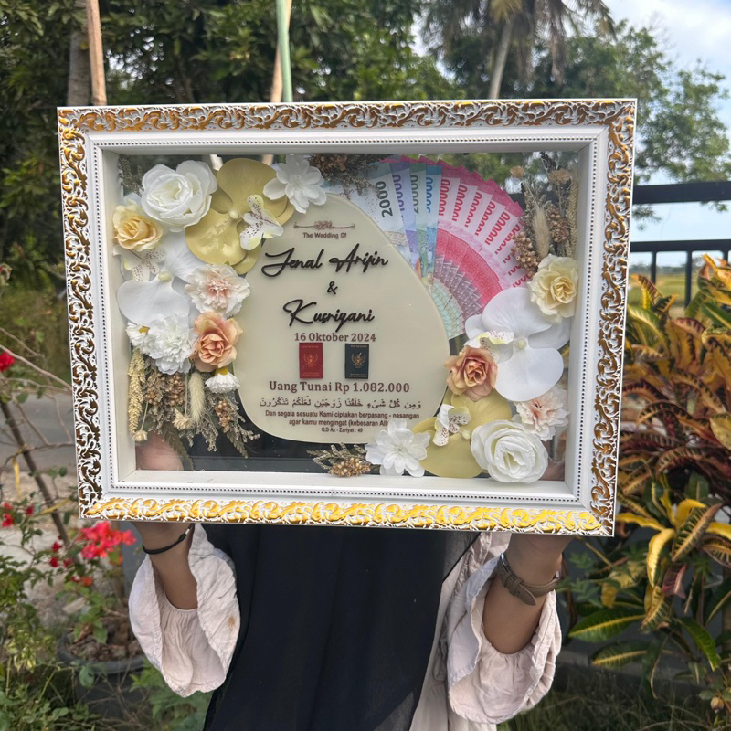 Jual MAHAR PERNIKAHAN 30×40 MAHAR AKRILIK BOX MAHAR JADI MURH | Shopee ...