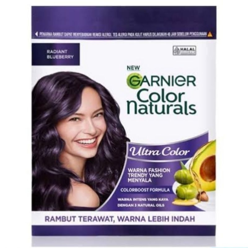Jual GARNIER Color Naturals Ultra Color Radiant Blueberry Sachet ...