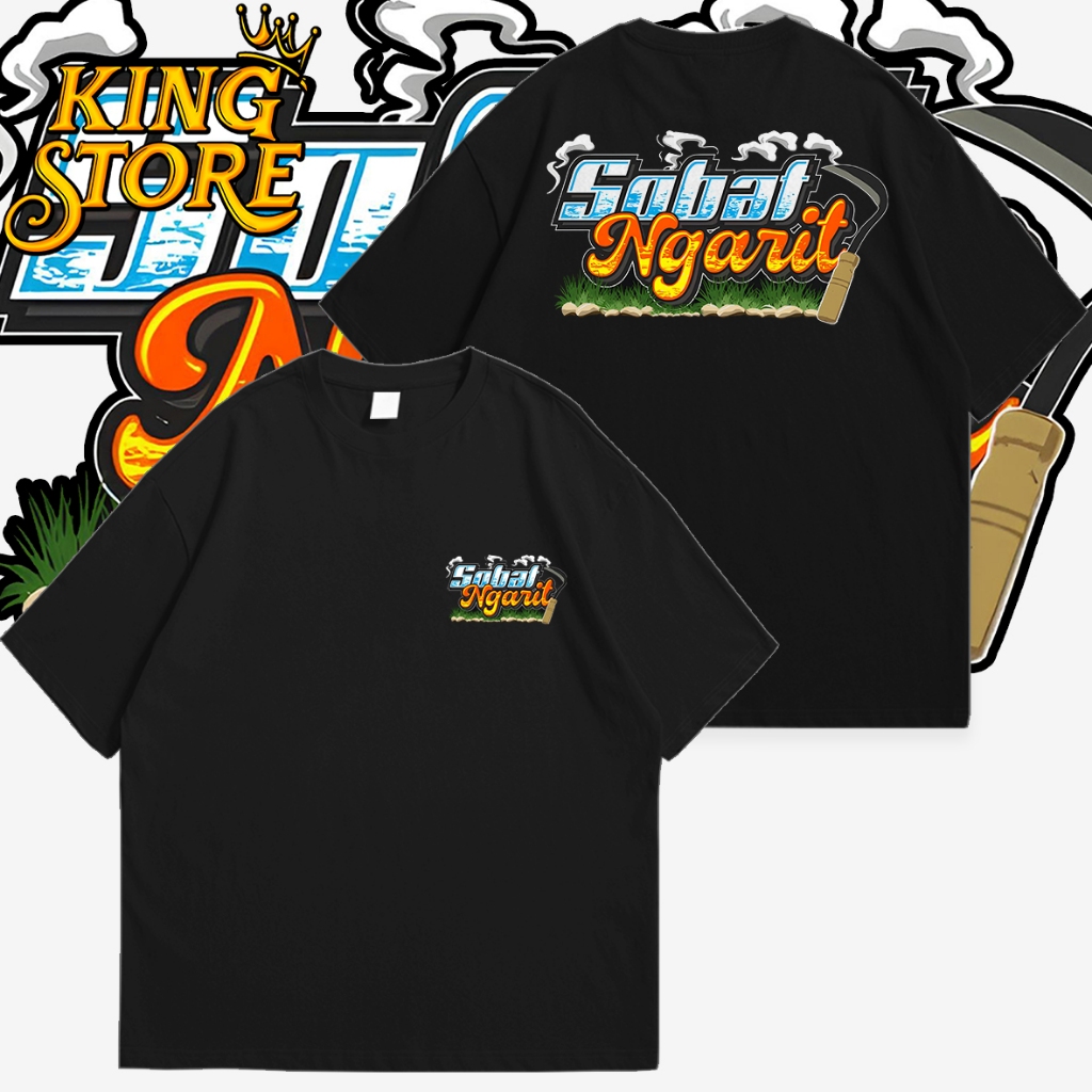Jual Kaos Baju Sobat Ngarit New Design Tshirt Distro Pria Wanita Cotton ...