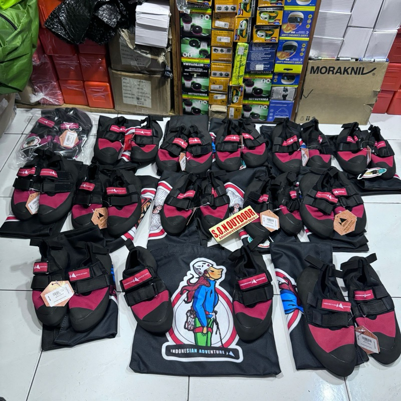 Jual sepatu climbing panjat tebing anak anak brand adventur indonesia ...