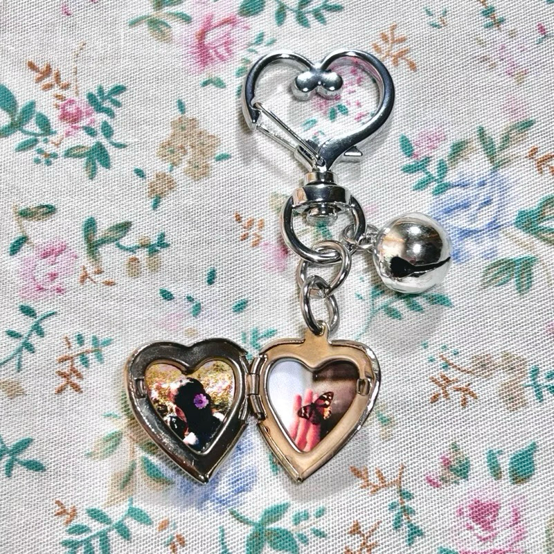 Jual (MINI SIZE) Gantungan Locket DokiDoki | Keychain Locket Custom ...