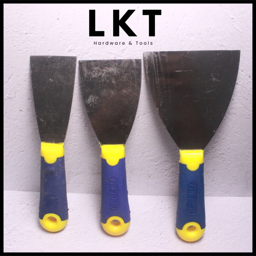 Jual FREDER Kapi Cat Gagang Karet 2 - 2,5 - 3 - 4 Inch Alat Dempul ...