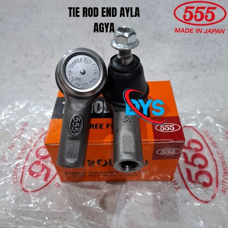 Jual TIE ROD END AYLA AGYA MEREK 555 JAPAN ORIGINAL | Shopee Indonesia