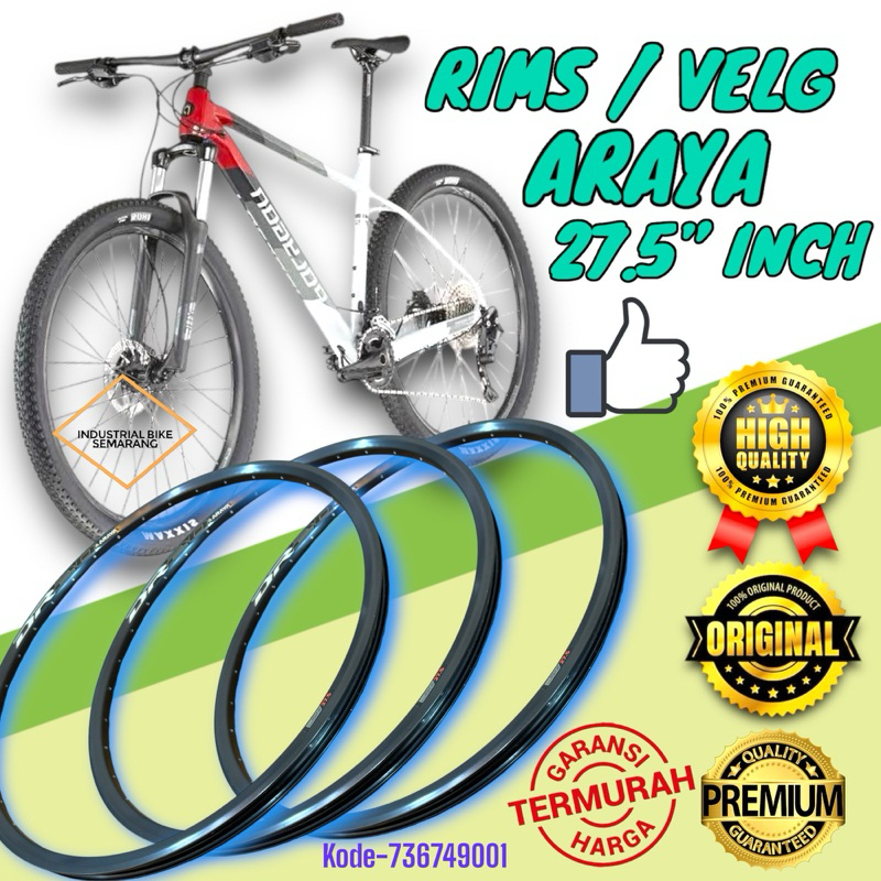 Jual (( VELG ARAYA 27.5 / 32H DISC )) Rim Velg Rims Sepeda MTB Gunung ...