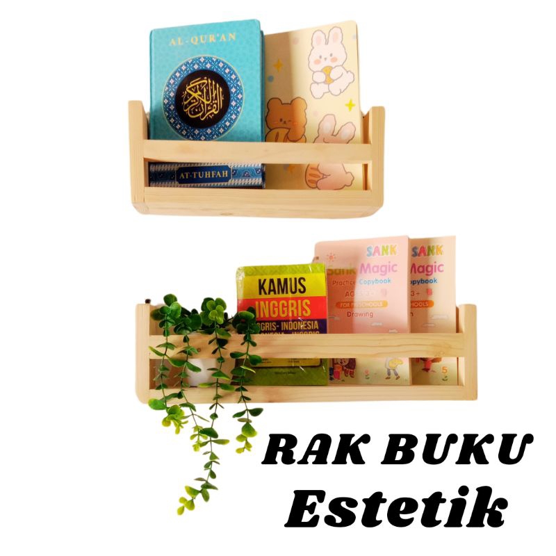 Jual RAK BUKU ESTETIK MINIMALIS HARGA PROMO SUPER MURAH RAK SERBAGUNA ...