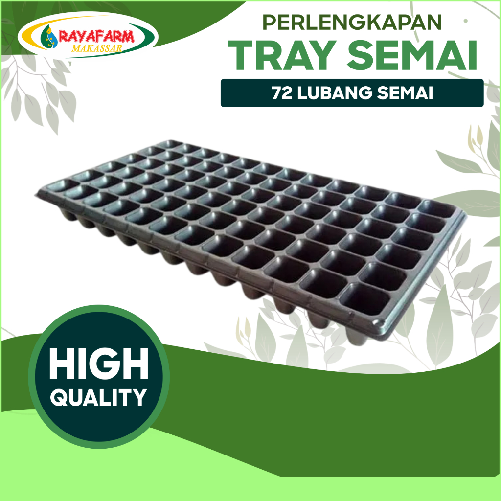 Jual Tray Semai Tanaman Hidroponik 72 Lubang | Shopee Indonesia