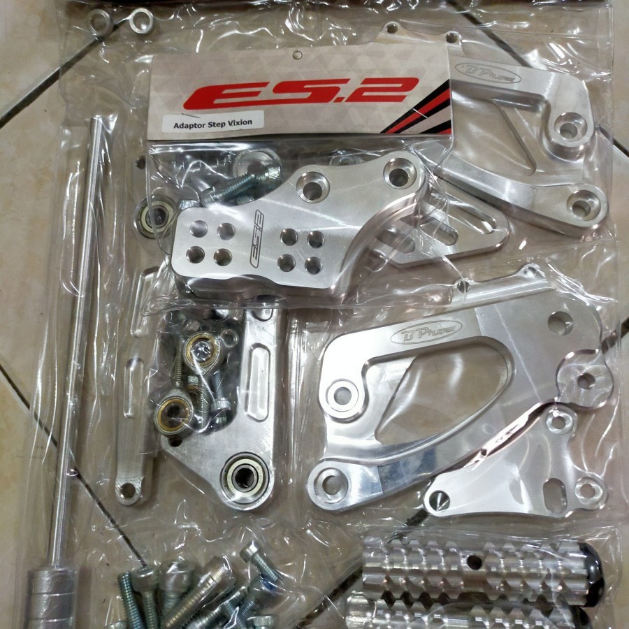 Jual Jual! Underbone Vixion Bpro plus riser Es2 - Silver | Shopee Indonesia