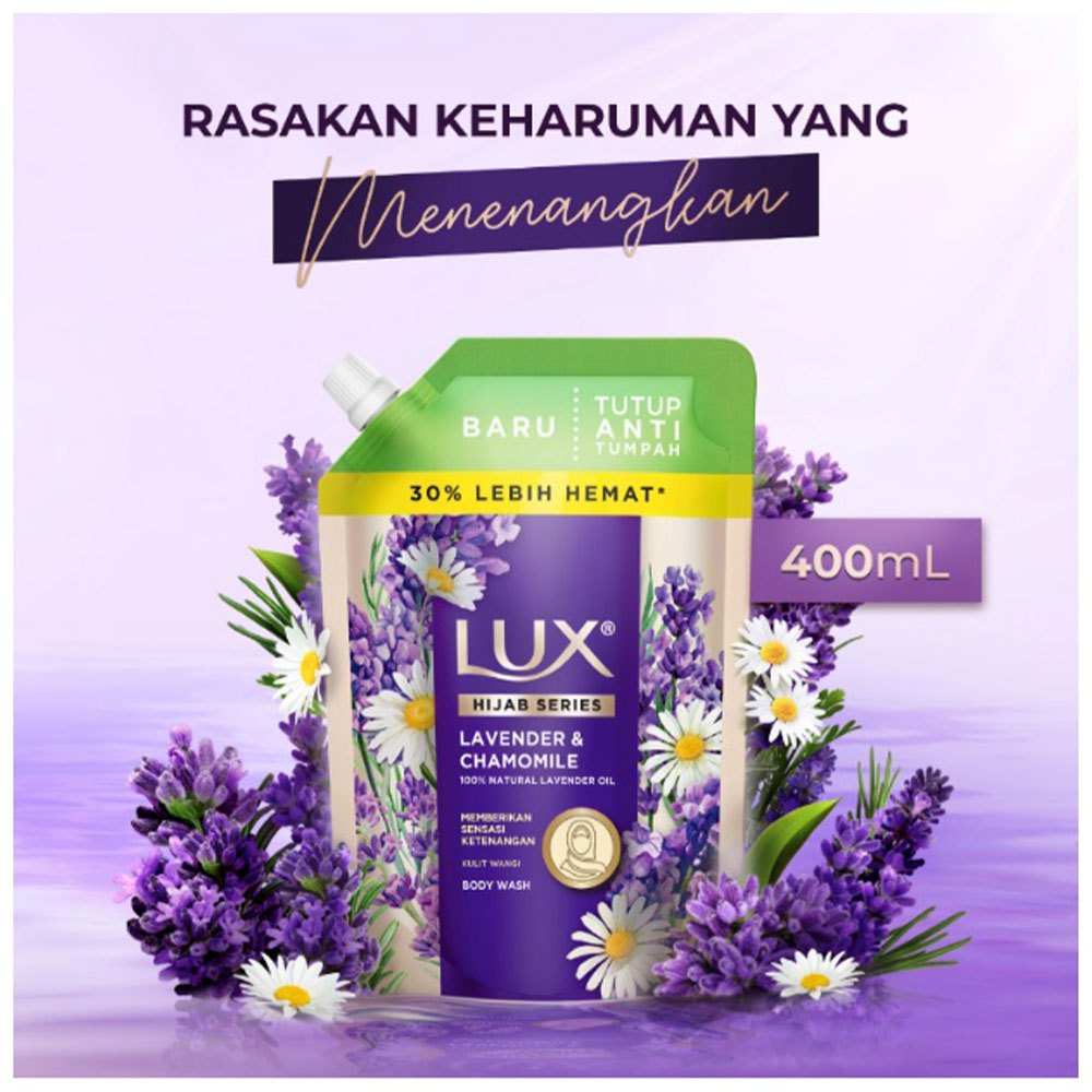 Jual LUX Body Wash Sabun Mandi Cair Refil 400ml | Shopee Indonesia
