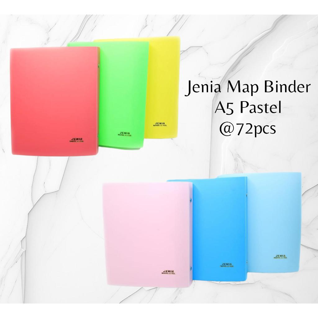Jual Jenia Map Binder A5/ Buku Binder Warna Pastel | Shopee Indonesia