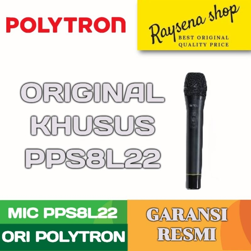Jual MIC ORIGINAL PPS8L22 KHUSUS MIC PPS8L22 1PCS MIC ORIGINAL POLYTRON ...