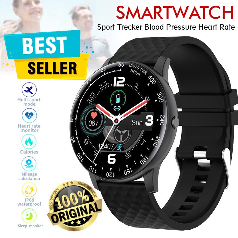 Jual SKMEI Jam Tangan Smartwatch Bluetooth Pria Wanita Bulat Anti Air ...