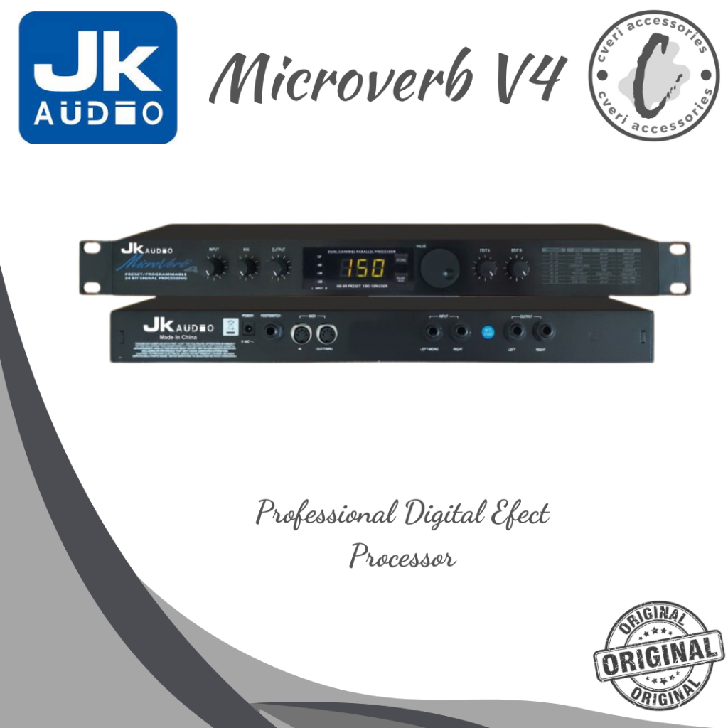 Jual Jk Audio Microverb 4 Professional Digital Efect Processor Original ...