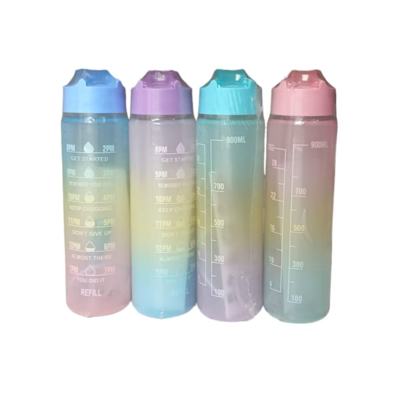 Jual Labelly - Botol Minum 1 Liter Rainbow Kuat Tebal Super Bagus Warna ...