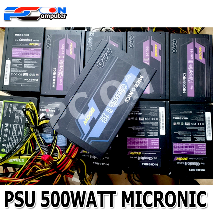 Jual Power Supply PSU 500 Watt 500 Watt 80+ / 500W 80+ Merk Korea All ...