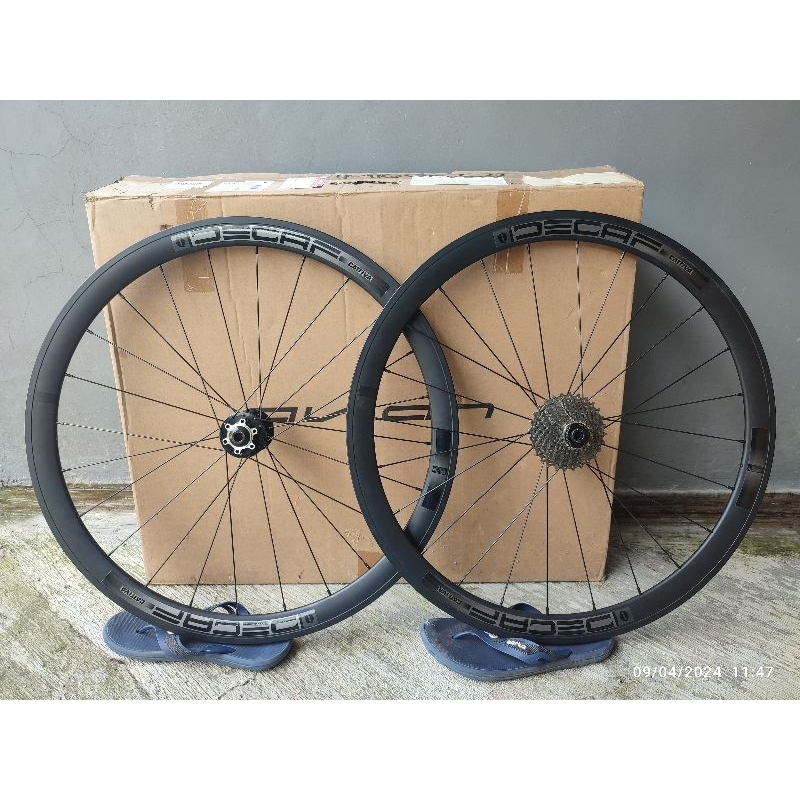 Jual Wheelset Decaf Cattiva 700c sixbolt copotan | Shopee Indonesia