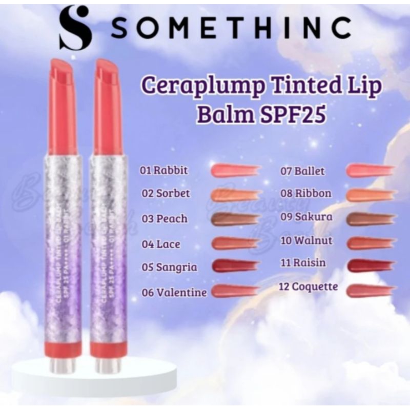 Jual SOMETHINC Ceraplump Tinted Lip Balm spf 25pa+++ | Shopee Indonesia
