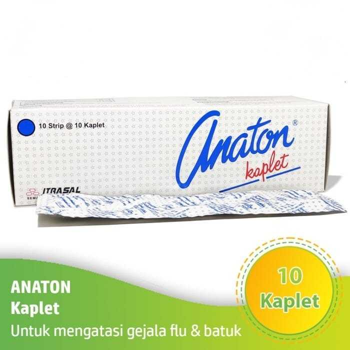 Jual Anaton Strip isi 10 Kaplet Demam Flu Batuk | Shopee Indonesia