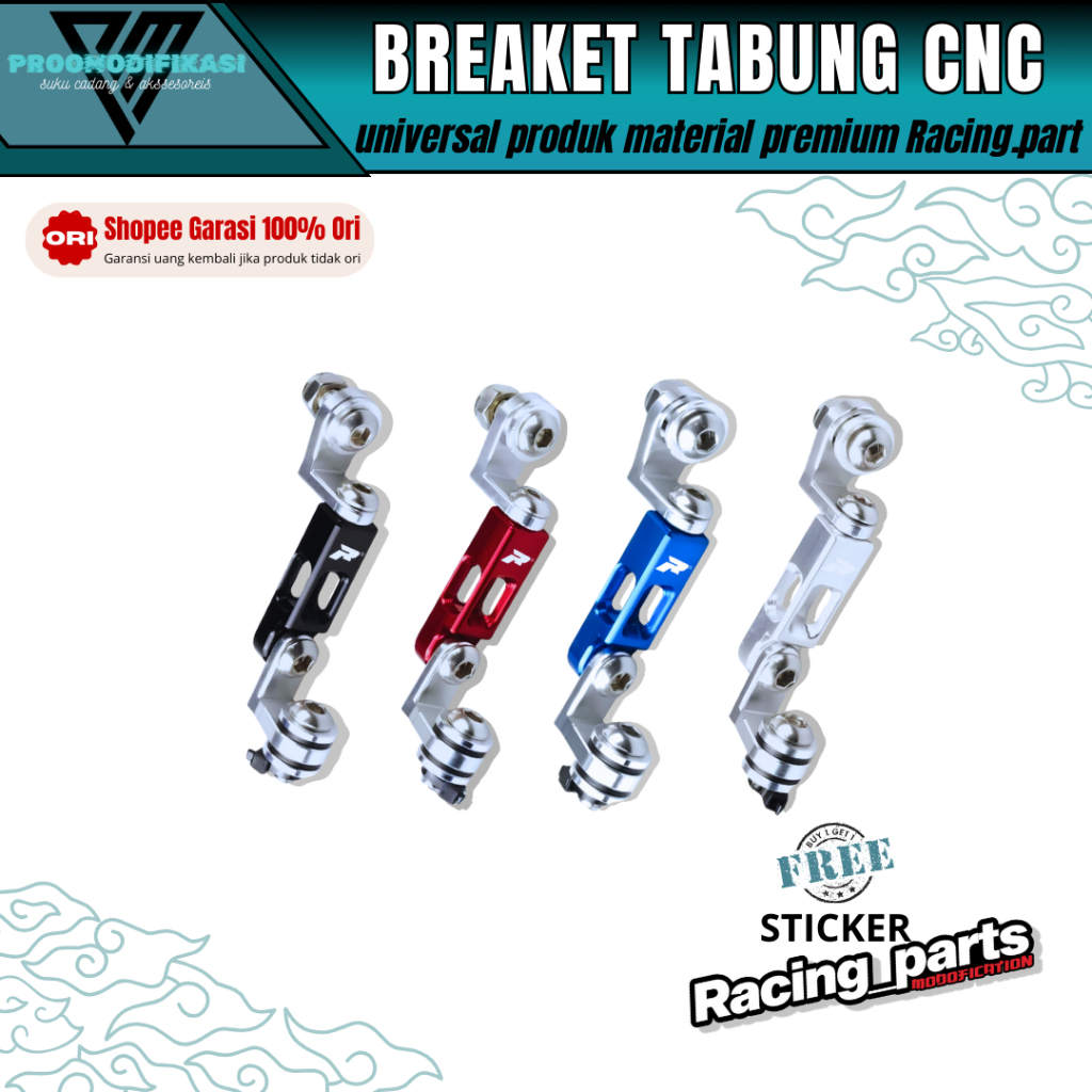 Jual Breket Tabung Minyak Rem CNC Racing - Breket Tiang Master Rem ...