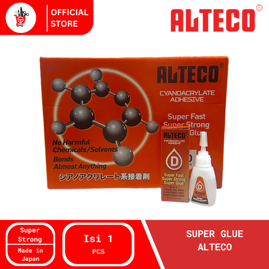 Jual Glue | Super Glue | Lem Alteco D 20 gr (1 PCS) | Shopee Indonesia