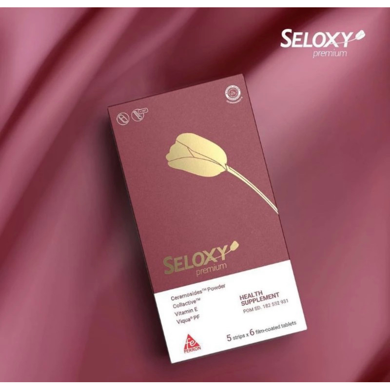 Jual SELOXY PREMIUM PERBOX ISI 30 KAPLET -Suplemen Kesehatan Kulit ...