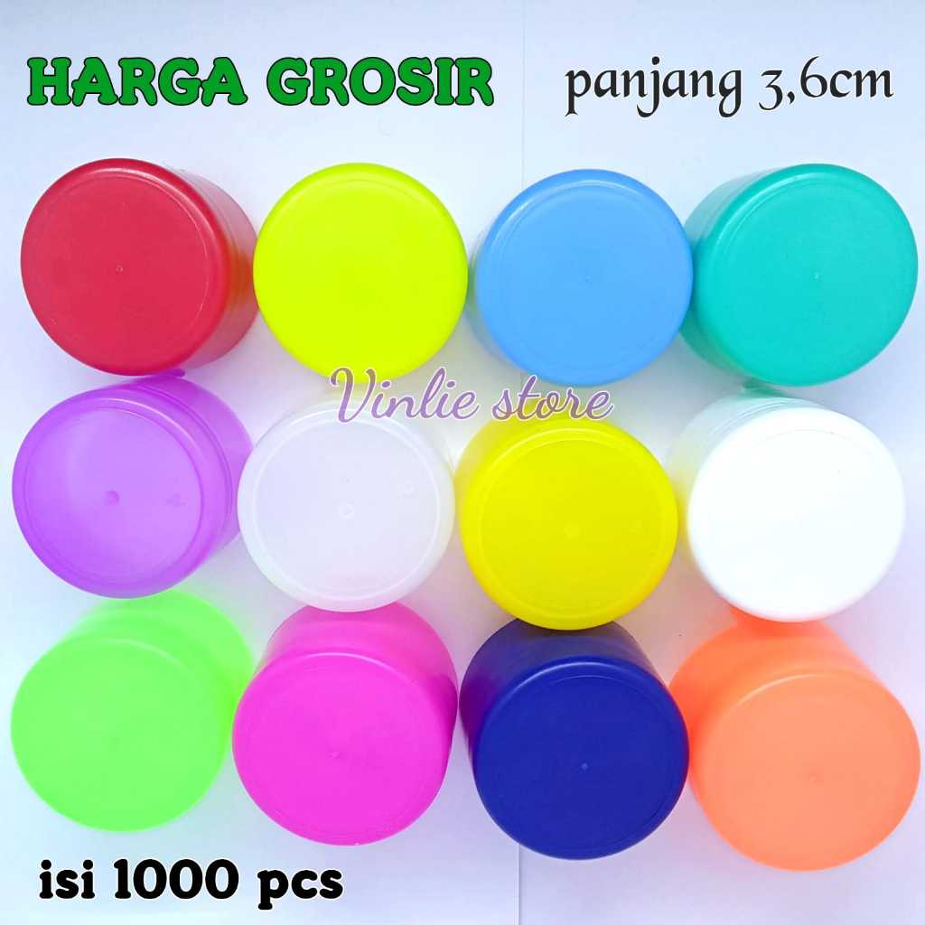 Jual TUTUP GALON AIR BIRU TUTUP GALON PANJANG ISI 1000 PCS TUTUP GALON ...