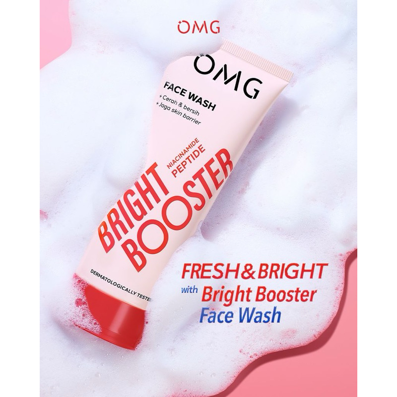 Jual OMG OH MY GLOW Peach Glowing Face Wash 50g - Sabun Wajah OMG ...