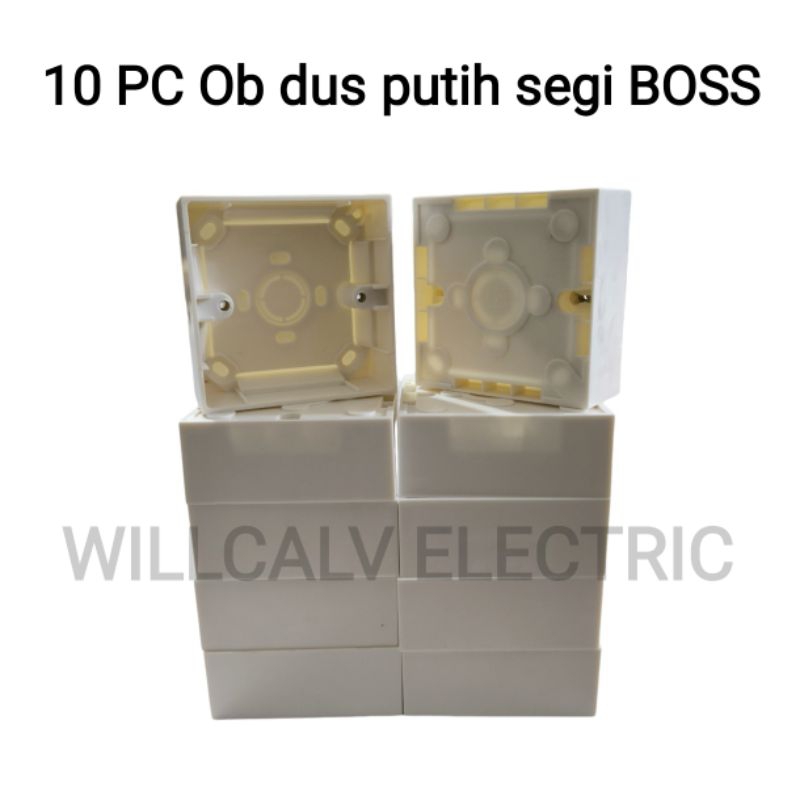 Jual 10 PC Out bow putih segi BOSS / OB dus putih segi BOSS | Shopee ...