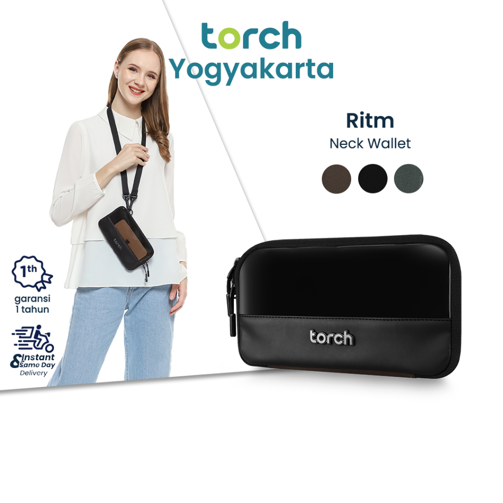 Jual TORCH Ritm 3 in 1 Neck Walet Sling Bag Clutch Dompet Kartu Tas HP ...