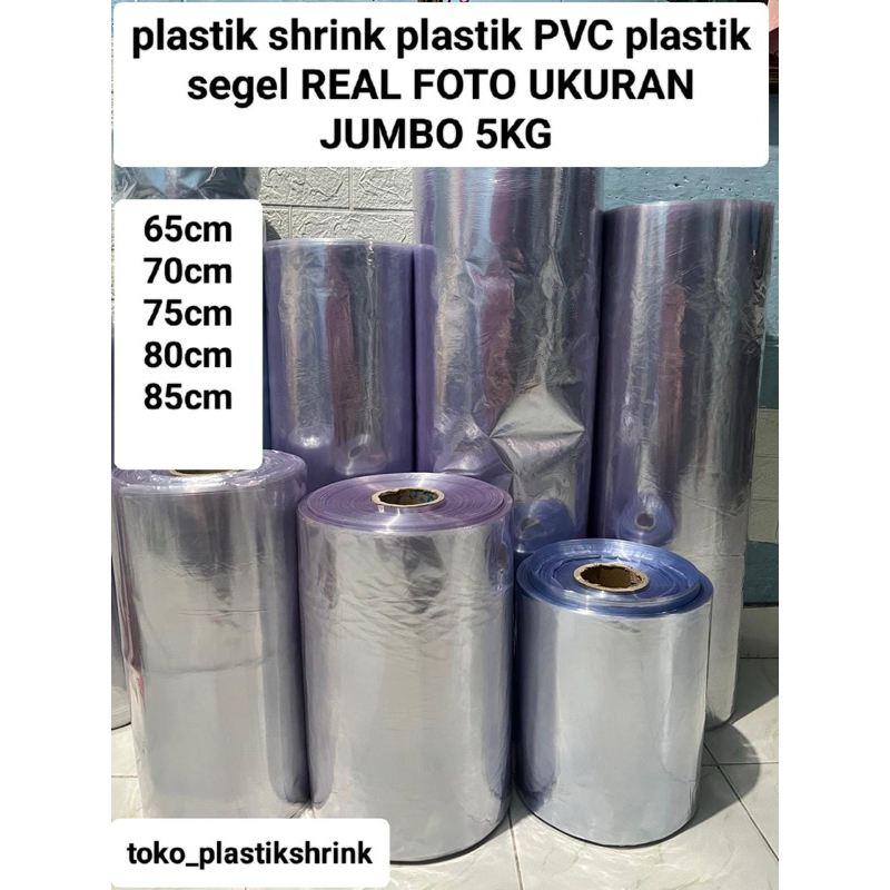 Jual plastik pvc / plastik shrink / plastik segel / plastik film harga ...