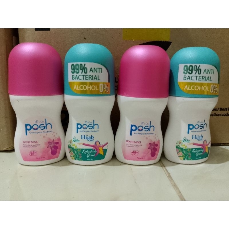 Jual Posh Deodorant roll on 50ml | Shopee Indonesia