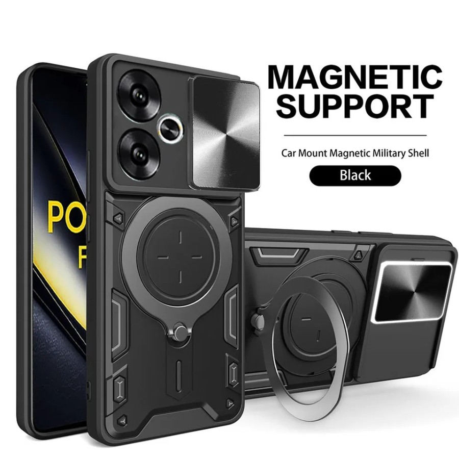 Jual CASE XIAOMI POCO F6 M6 PRO X6 X6 PRO X5 X5 PRO MAGNETIC STANDING ...