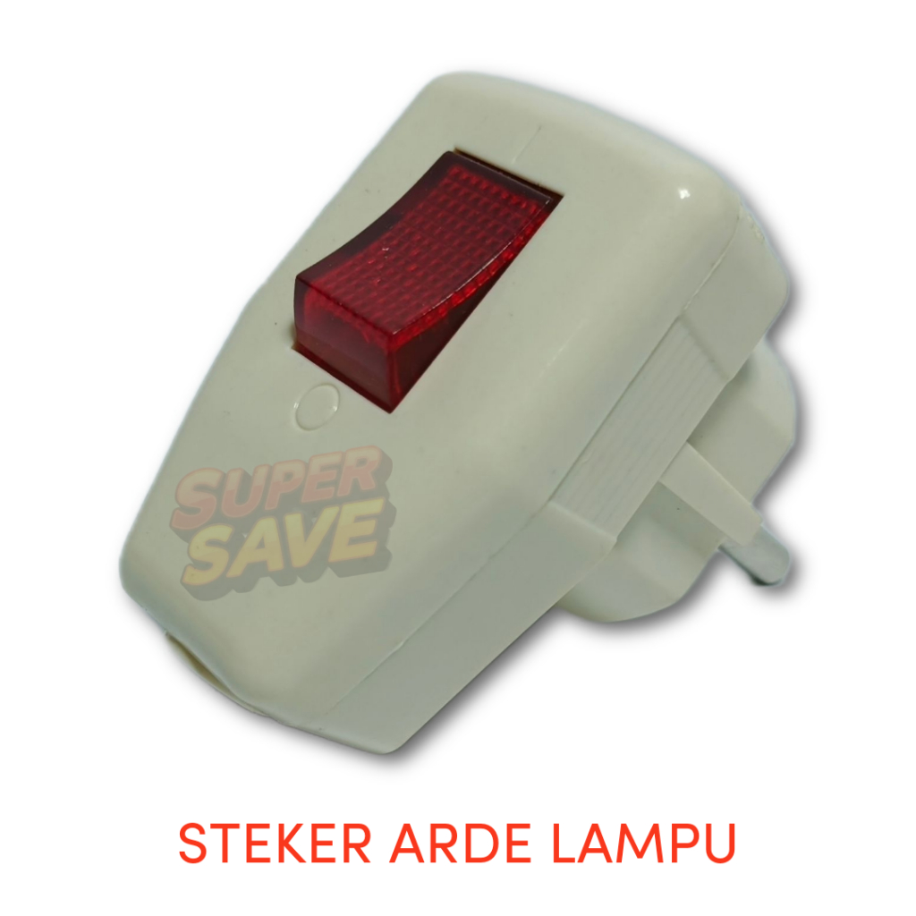 Jual TOFUDA Steker Arde Lampu Classic Dengan Saklar ON/OFF | Shopee ...