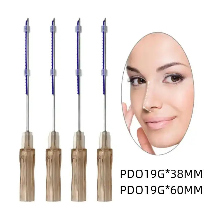 Jual Ella Benang Hidung Thread Lift PCL//PDO 19g*60mm 19g*38mm//a pack of 20benang | Shopee ...