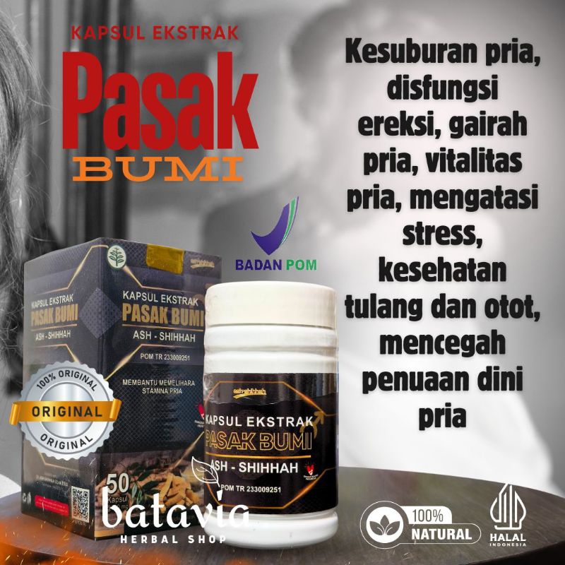 Jual Kapsul Pasak Bumi Ekstrak Tongkat Ali Herbal Stamina Pria | Shopee Indonesia