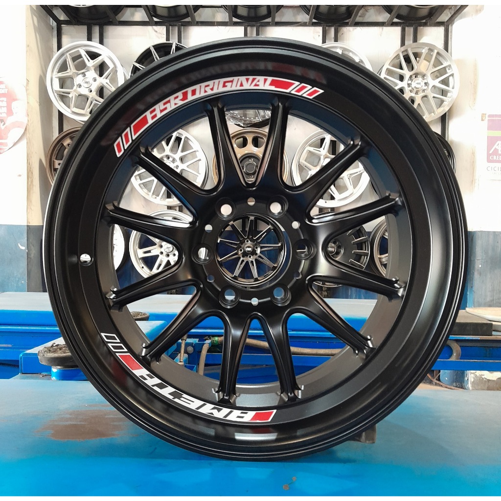 Jual Velg HSR Ameth Ring 18 Lebar 95 Lobang 6x139,7 Fortuner Pajero ...