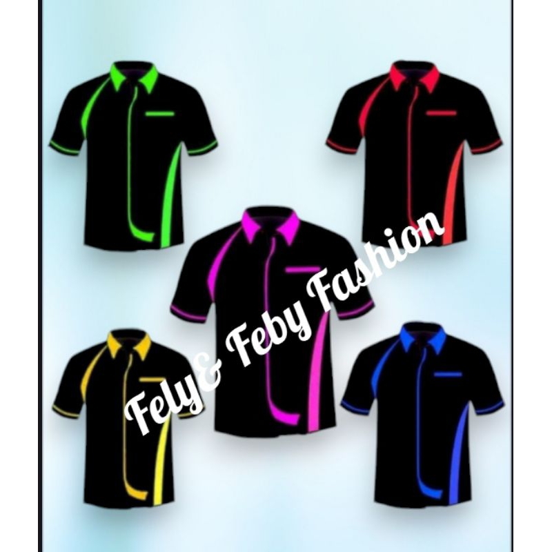 Jual kemeja seragam kerja kantor promosi komunitas lapangan dll ...