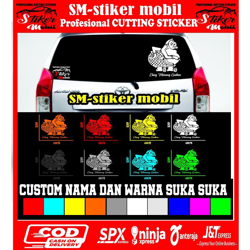 Jual stiker wayang stiker kaca belakang stiker semar stiker cutting ... Jual stiker wayang stiker kaca belakang stiker semar stiker cutting ...