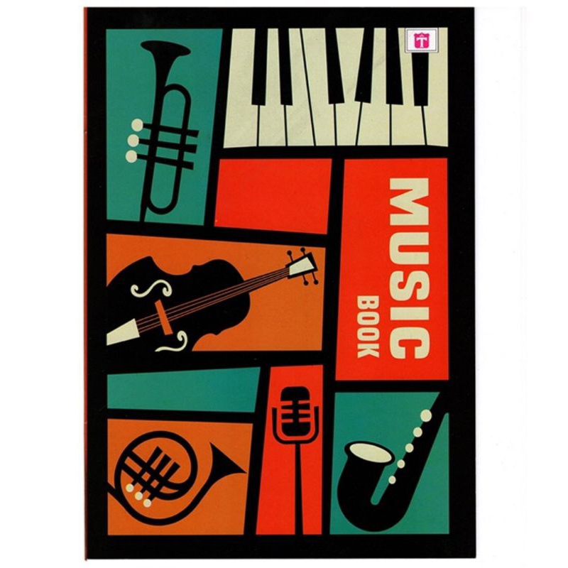 Jual Buku Tulis Not Balok / Musik Book / Tiara | Shopee Indonesia