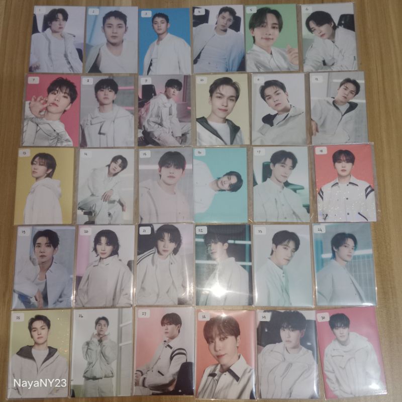 Jual Photocard PVC Official SEVENTEEN Follow to Japan Jepang (Scoups Mingyu Wonwoo Jeonghan Dino ...