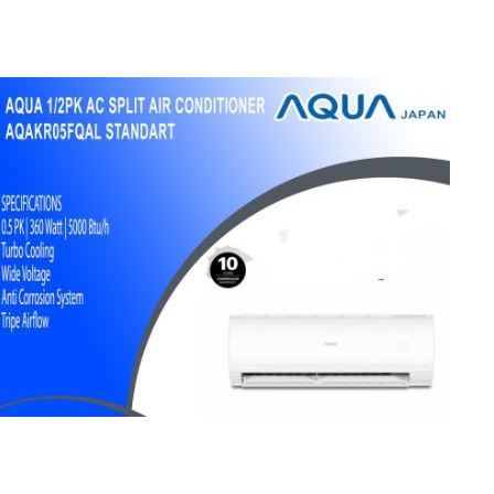 Jual (INSTANT) AC AQUA AQA-KCR5FQDL/FQAL 1/2 PK 360 WATT | Shopee Indonesia