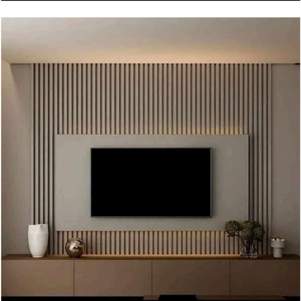 Jual Wall Panel PVC 2.9meter Wall Panel WPC Hiasan Dinding dekorasi ...