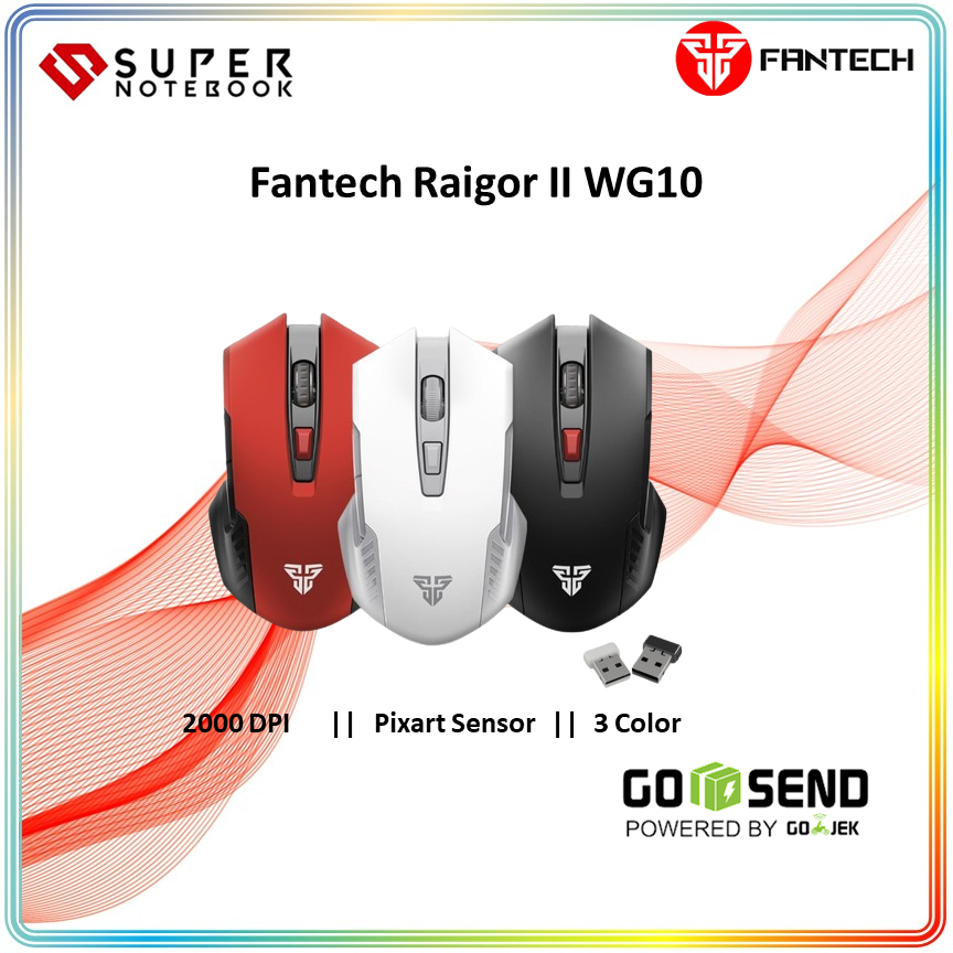 Jual Fantech RAIGOR II WG10 Mouse Wireless Gaming | Shopee Indonesia