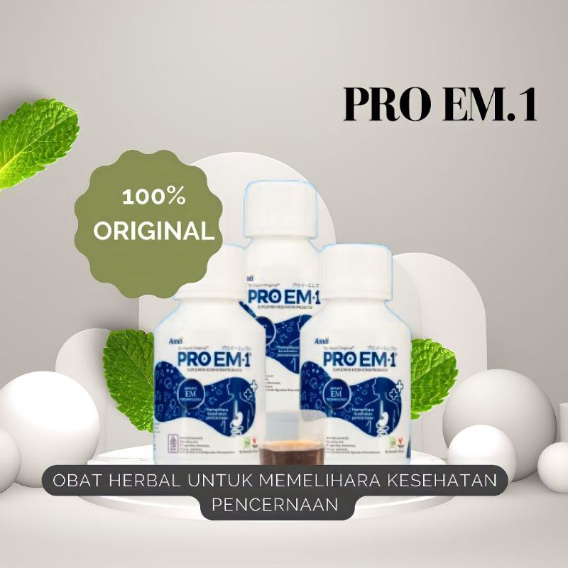Jual PROEM 1 PROBIOTIK MEMELIHARA KESEHATAN PENCERNAAN 90ml | Shopee ...