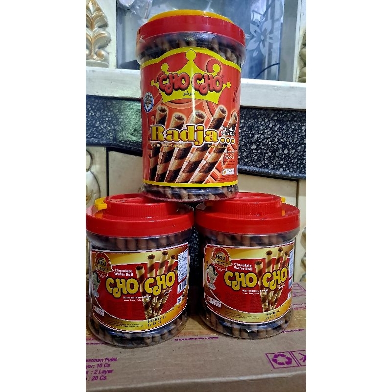 Jual Wafer Cho Cho Radja 670gr Wafer Roll Cho Cho 500gr | Shopee Indonesia