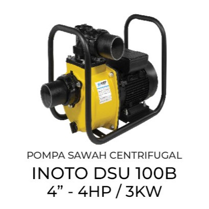 Jual INOTO DSU 100 B 4 hp 1 phase 4" pompa irigasi agriculture sawah ...