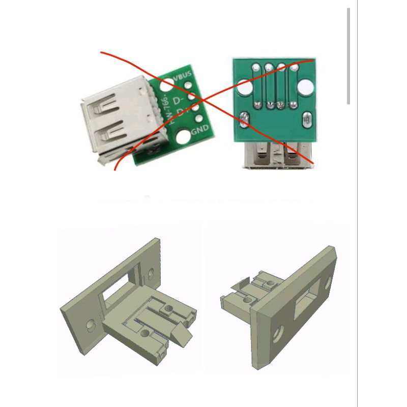 Jual Cover buat modul DIP usb female cek gambar modulnya | Shopee Indonesia