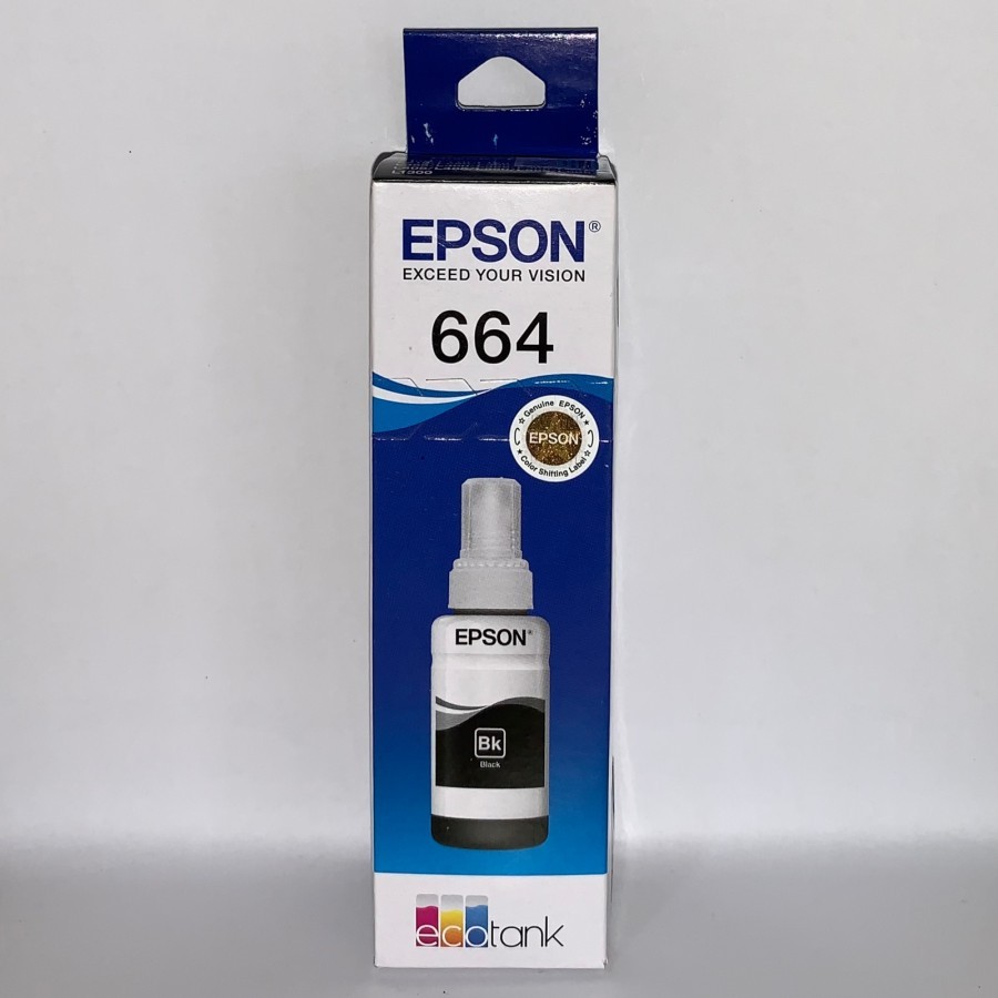 Jual Tinta Epson Original 6641 Black- For L110,L120,L210 | Shopee Indonesia