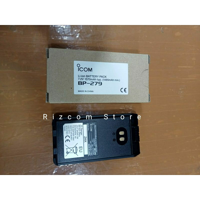 Jual Baterai ICOM BP-279 Baterai HT V88 Original | Shopee Indonesia